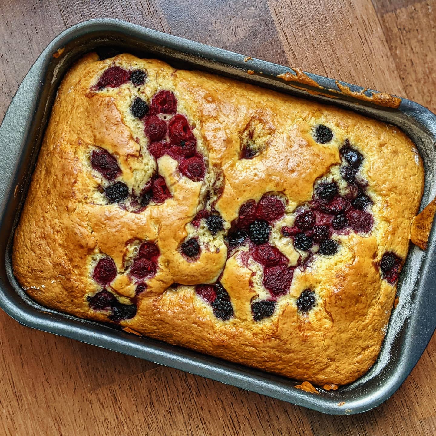 Moelleux aux fruits rouges