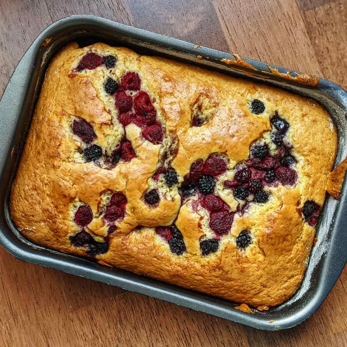 Moelleux aux fruits rouges